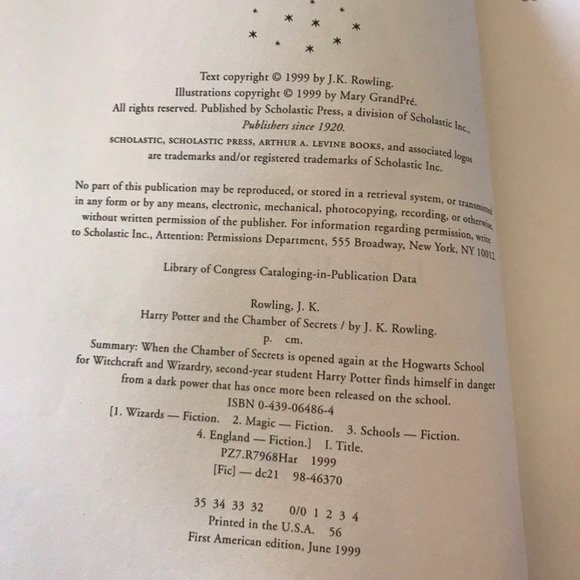 Warner Bros. | Other | Harry Potter And The Chamber Of Secrets St ...